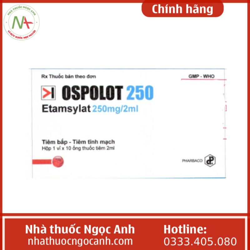 Thuốc Ospolot 250 có tác dụng gì? giá bao nhiêu? mua ở đâu