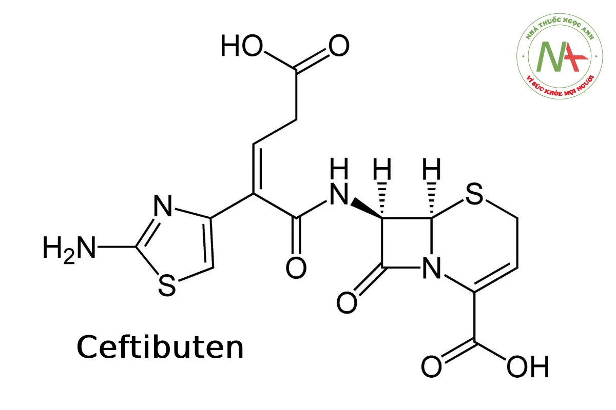 Thuốc Ceftibuten - Kháng sinh nhóm cephalosporin thế hệ thứ 3