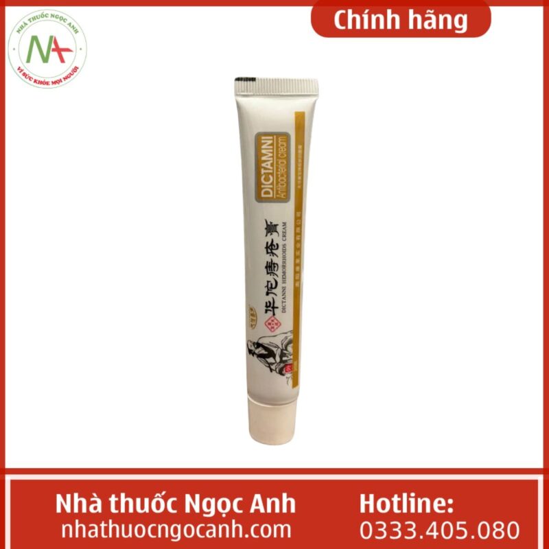 Kem bôi trĩ Dictamni Antibacterial Cream Trung Quốc có tốt không?
