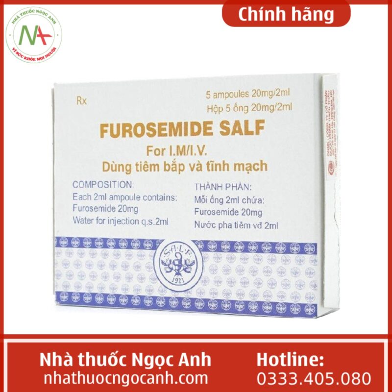Furosemid là thuốc gì? Công dụng, Cơ chế hoạt động, lưu ý khi sử dụng