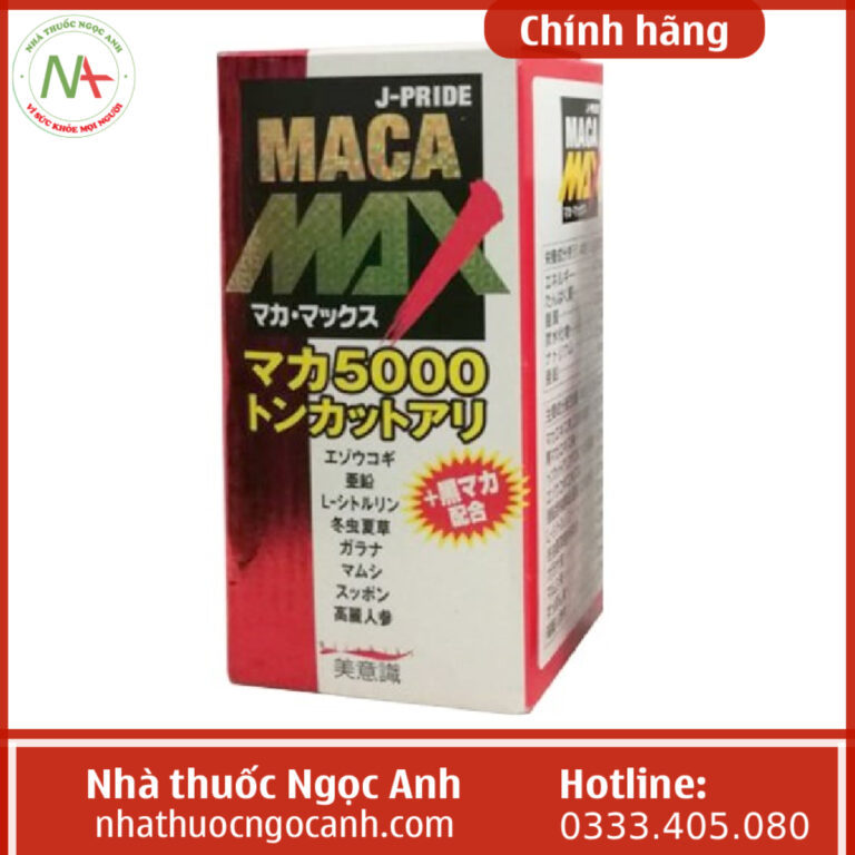 Thuốc Maca Max 5000 là thuốc gì, giá bao nhiêu? Mua ở đâu?