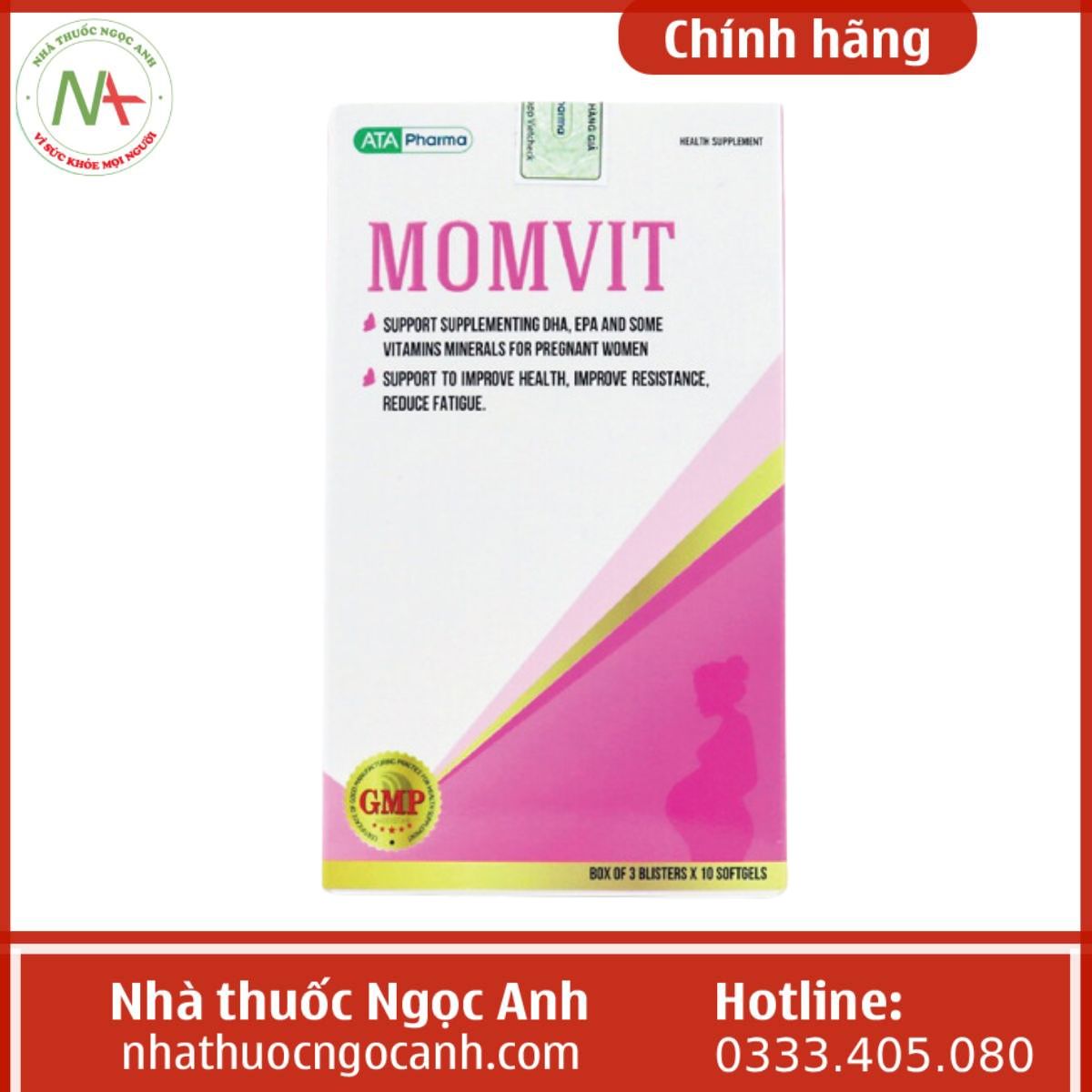 Thuốc Momvit cho bà bầu có tốt không, giá bao nhiêu, mua ở đâu?