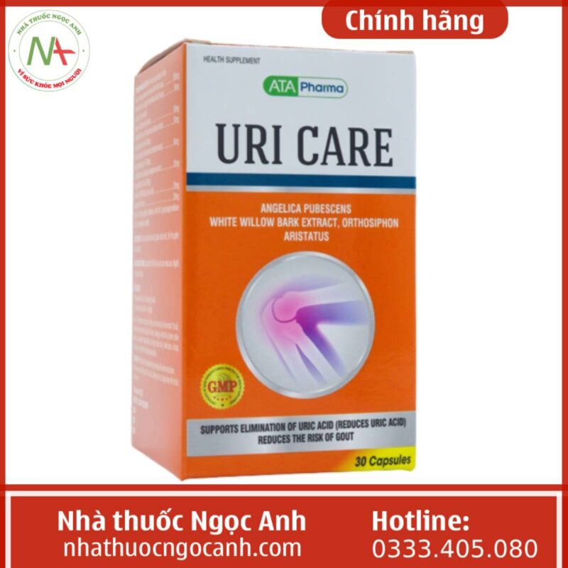 Thuốc Uri Care là thuốc gì, giá bao nhiêu, mua ở đâu?