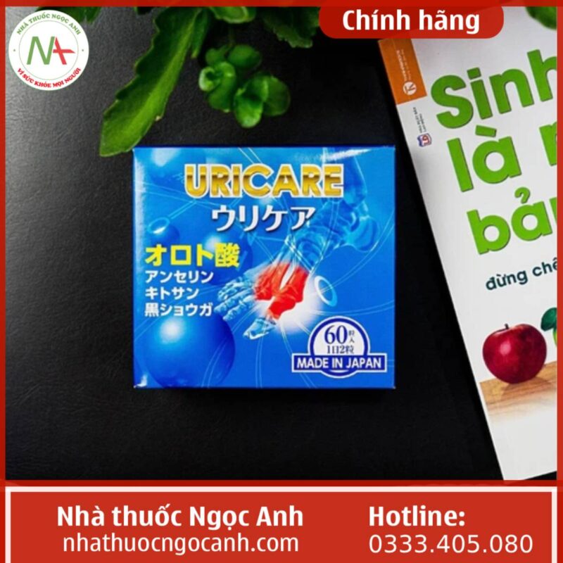 Thuốc Uricare Jpanwell là thuốc gì, giá bao nhiêu, mua ở đâu?