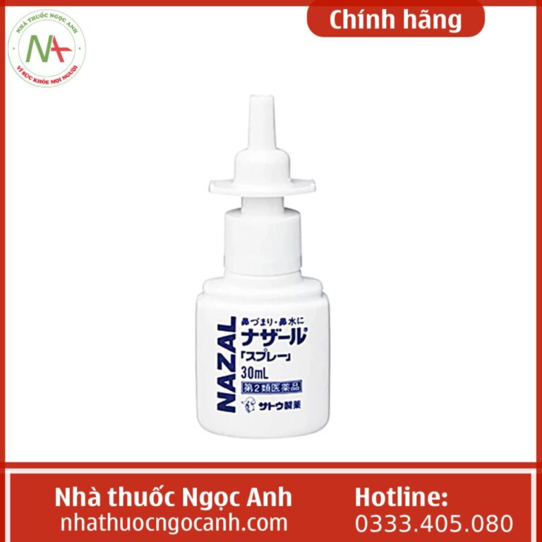 Thuốc xịt mũi Nazal Nhật có tốt không, giá bao nhiêu, mua ở đâu