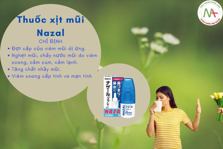 Thuốc xịt mũi Nazal Nhật có tốt không, giá bao nhiêu, mua ở đâu