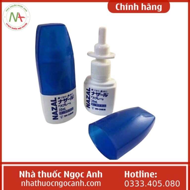 Thuốc xịt mũi Nazal Nhật có tốt không, giá bao nhiêu, mua ở đâu