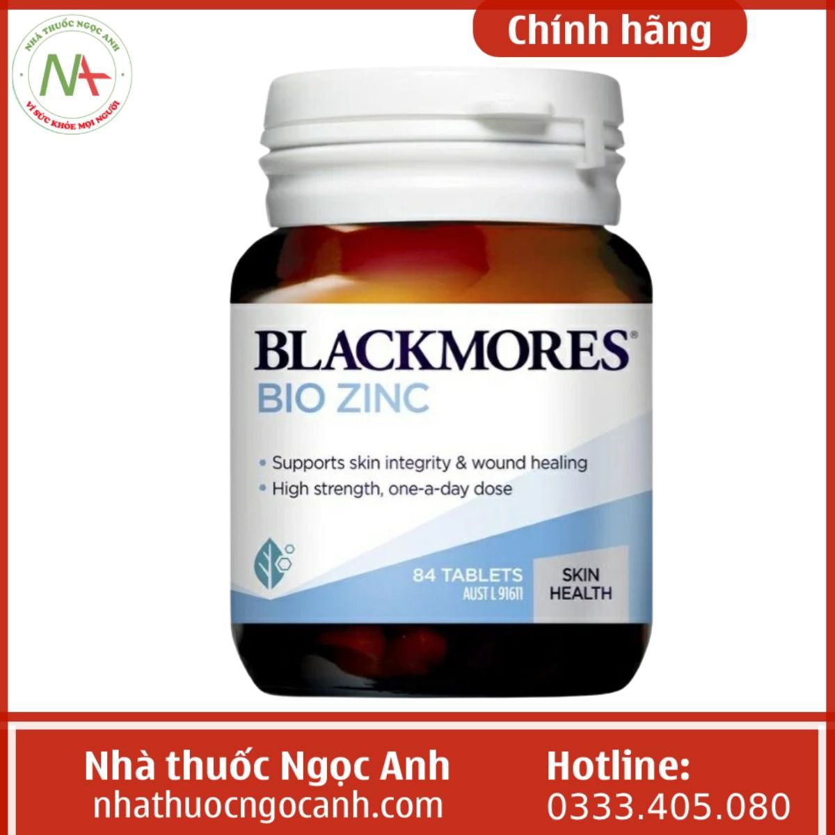 Thuốc Blackmores Bio Zinc có tác dụng gì, giá bao nhiêu, mua ở đâu?