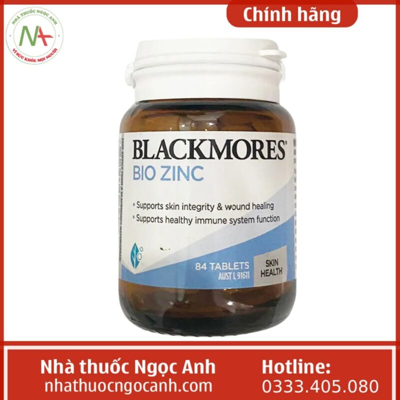 Thuốc Blackmores Bio Zinc có tác dụng gì, giá bao nhiêu, mua ở đâu?