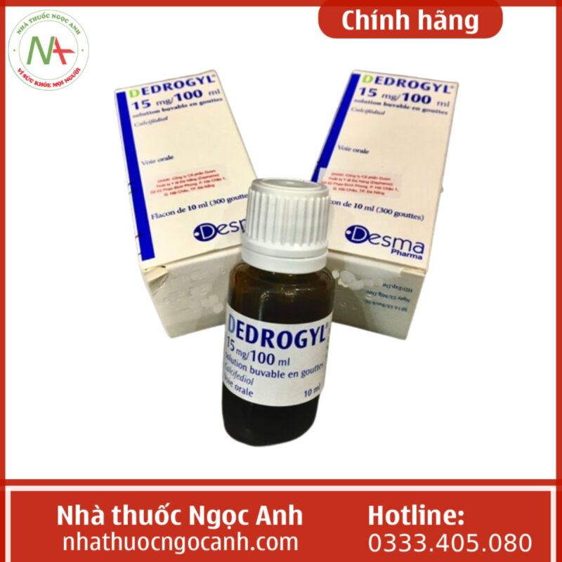 Dedrogyl 15mg/100ml là thuốc gì, uống khi nào, giá bao nhiêu, cách dùng?