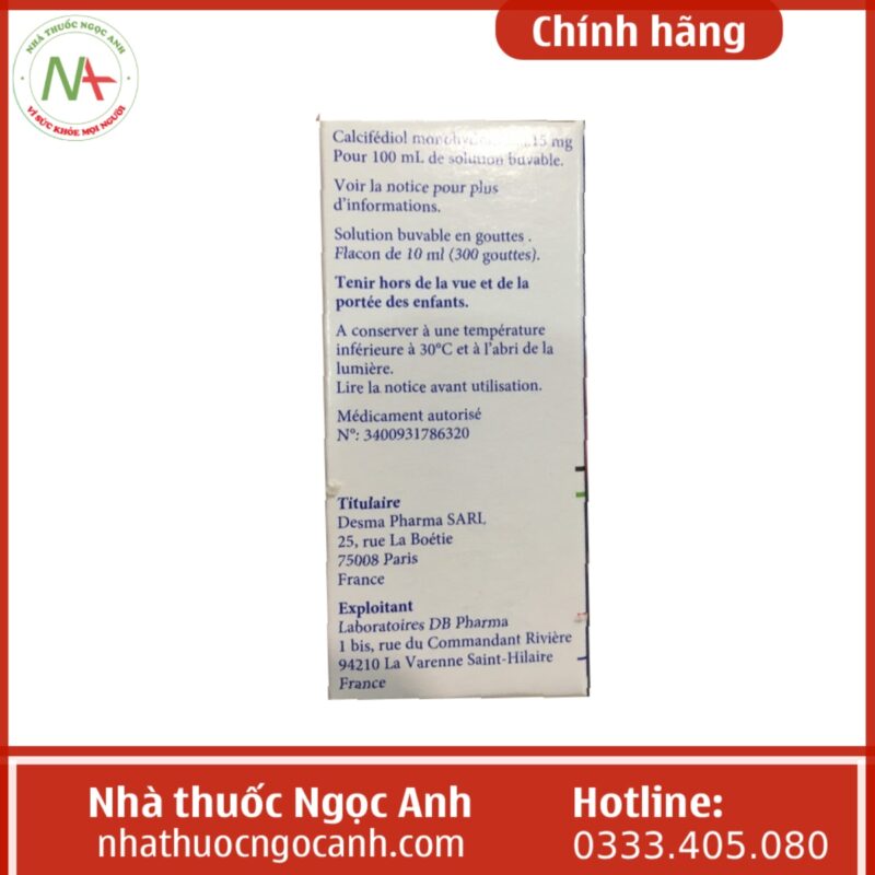 Dedrogyl 15mg/100ml là thuốc gì, uống khi nào, giá bao nhiêu, cách dùng?