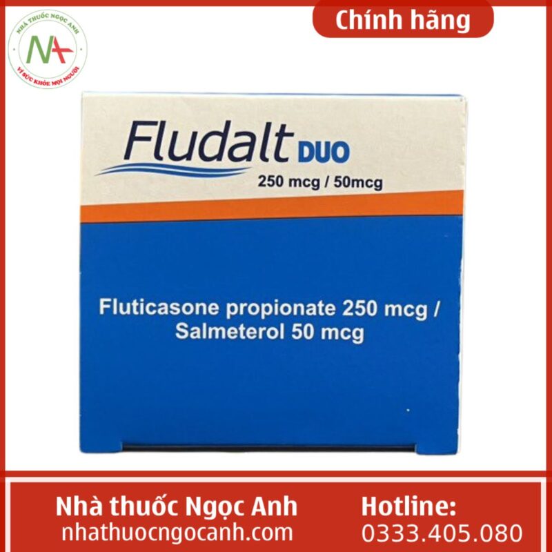 Thuốc Fludalt Duo 250mcg/50mcg có tác dụng gì, giá bao nhiêu, mua ở đâu?