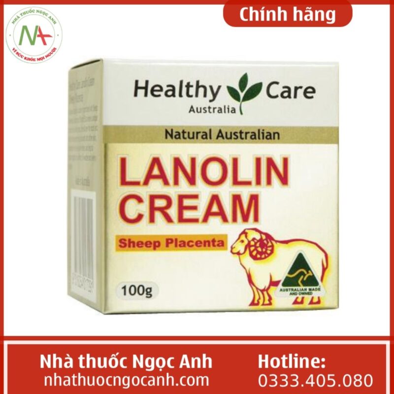 Kem dưỡng Healthy Care Lanolin Cream có tốt không, giá bao nhiêu, mua ở ...