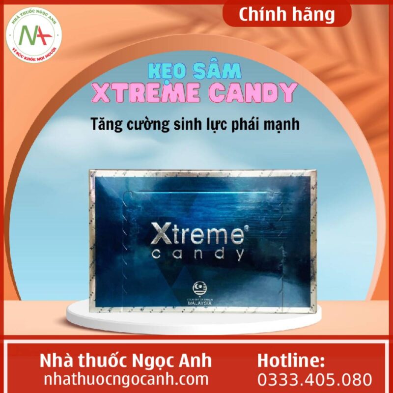 Kẹo sâm Xtreme Candy có tốt không, giá bao nhiêu, mua ở đâu?