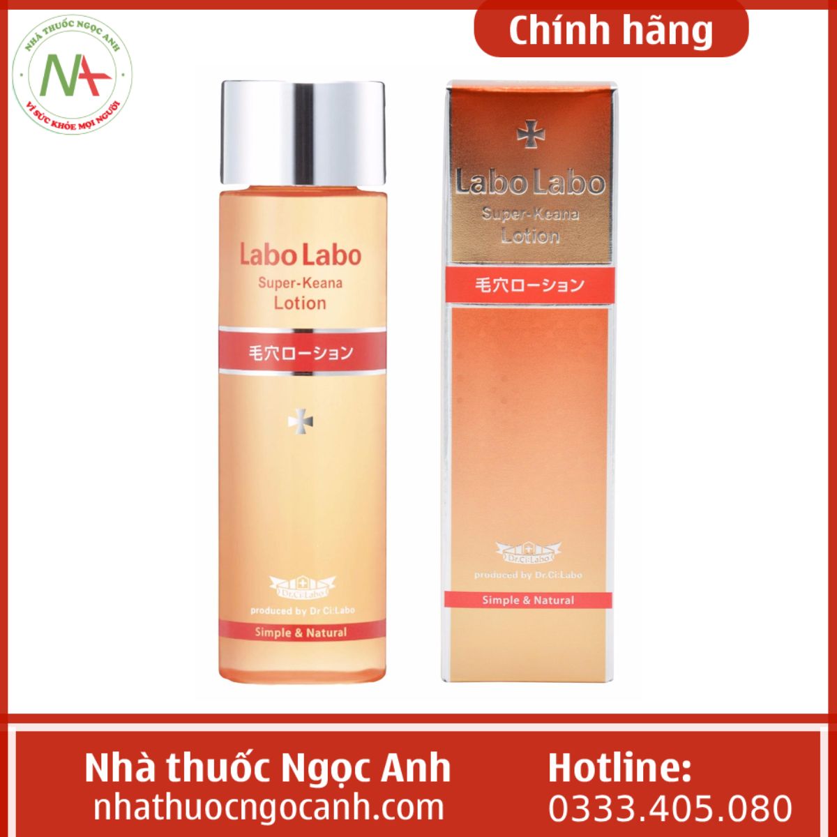 Nước hoa hồng Labo Labo Super-Keana Lotion giá bao nhiêu, mua ở đâu?