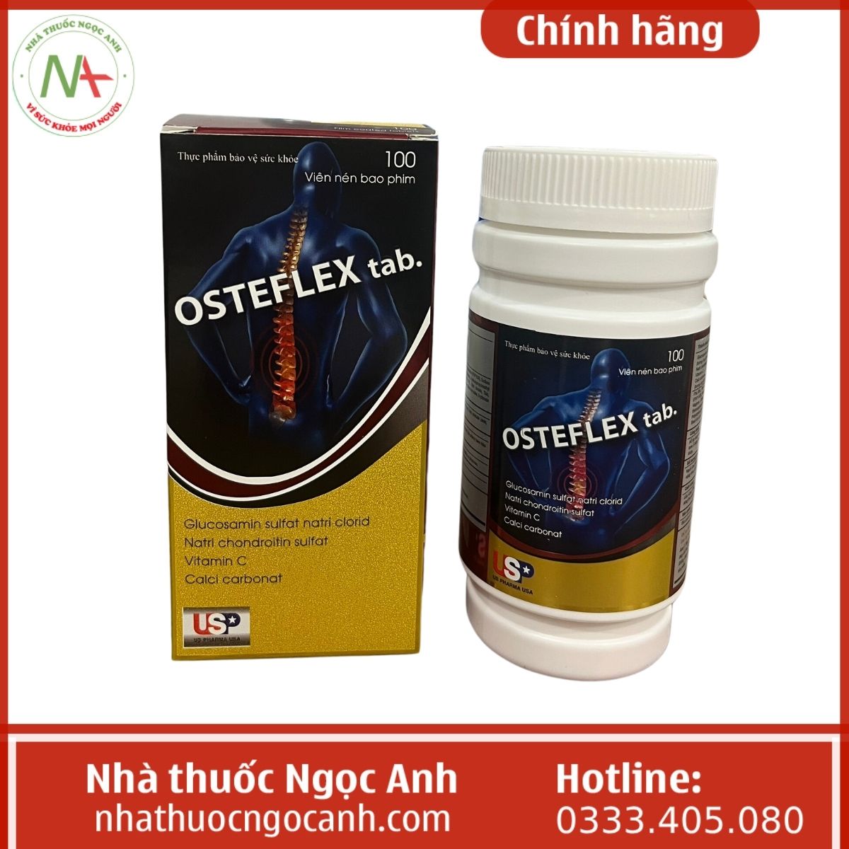Thuốc Osteflex Tab có công dụng gì, giá bao nhiêu, mua ở đâu?
