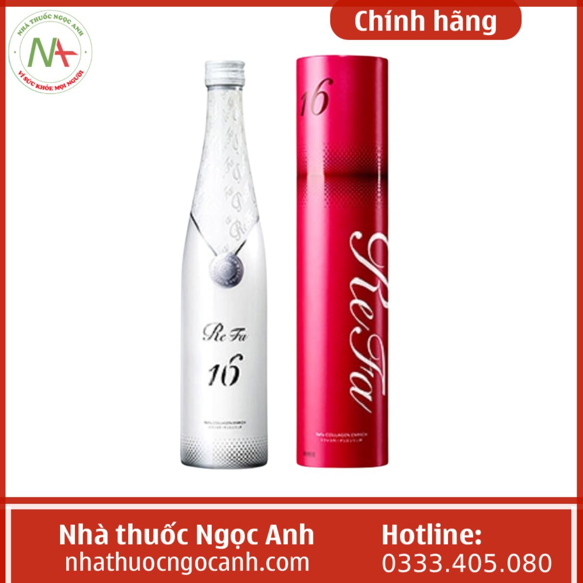 Refa 16 Collagen Enriched 480ml có tốt không, giá bao nhiêu, mua ở đâu?