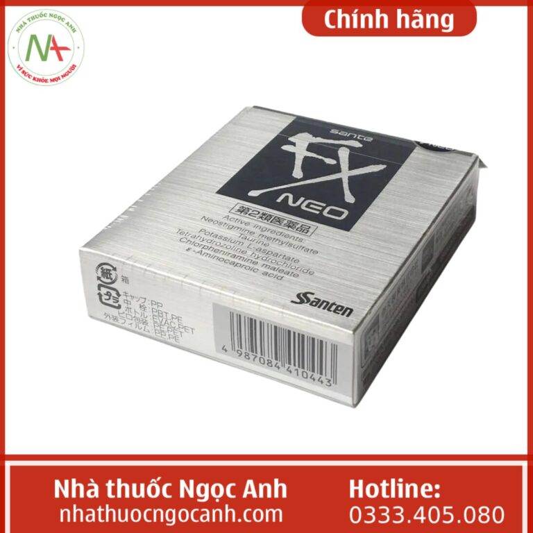 Thuốc nhỏ mắt Sante FX Neo 12ml có tốt không, giá bao nhiêu, mua ở đâu?