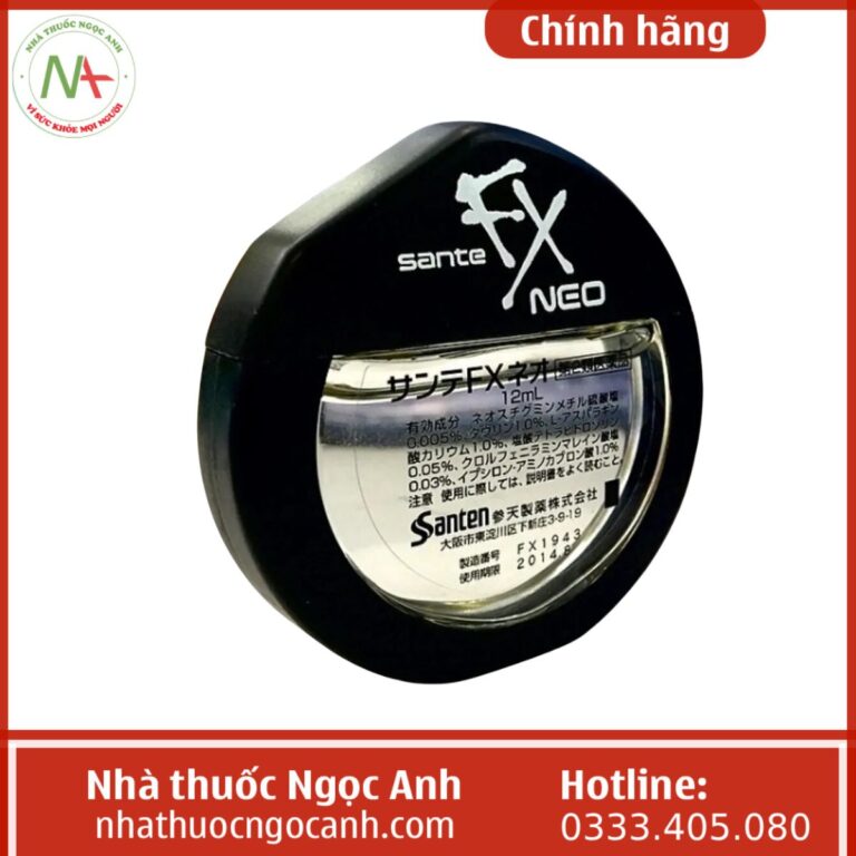 Thuốc nhỏ mắt Sante FX Neo 12ml có tốt không, giá bao nhiêu, mua ở đâu?