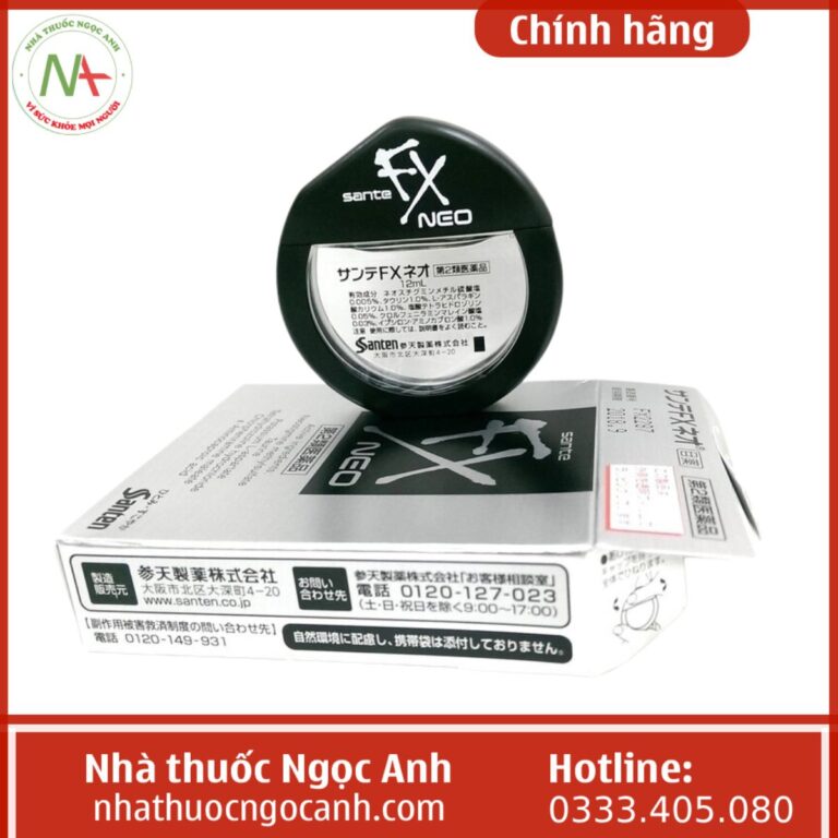 Thuốc nhỏ mắt Sante FX Neo 12ml có tốt không, giá bao nhiêu, mua ở đâu?