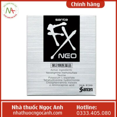 Thuốc nhỏ mắt Sante FX Neo 12ml có tốt không, giá bao nhiêu, mua ở đâu?