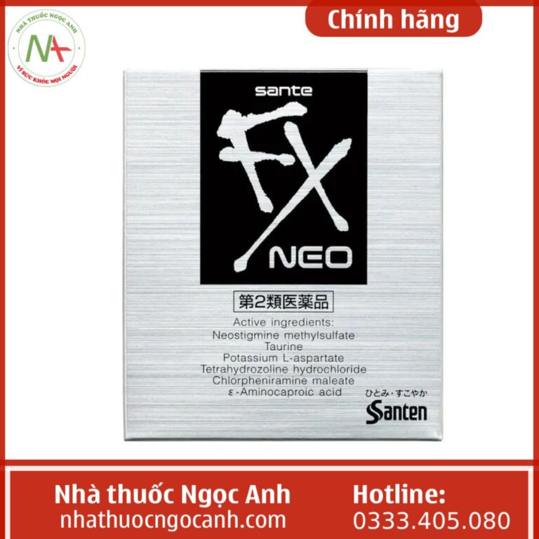Thuốc nhỏ mắt Sante FX Neo 12ml có tốt không, giá bao nhiêu, mua ở đâu?