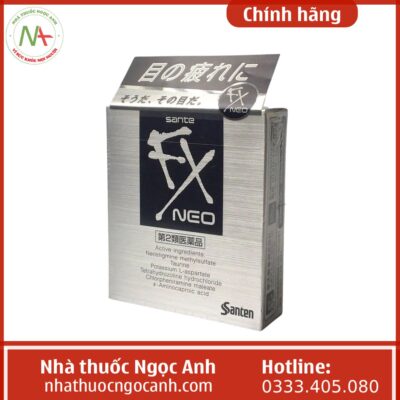 Thuốc nhỏ mắt Sante FX Neo 12ml có tốt không, giá bao nhiêu, mua ở đâu?