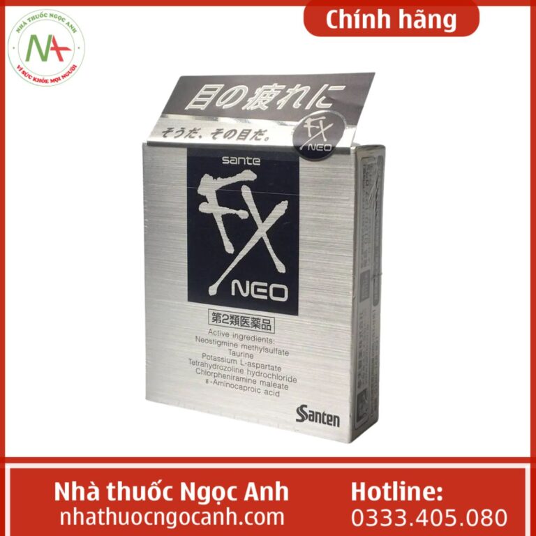Thuốc nhỏ mắt Sante FX Neo 12ml có tốt không, giá bao nhiêu, mua ở đâu?