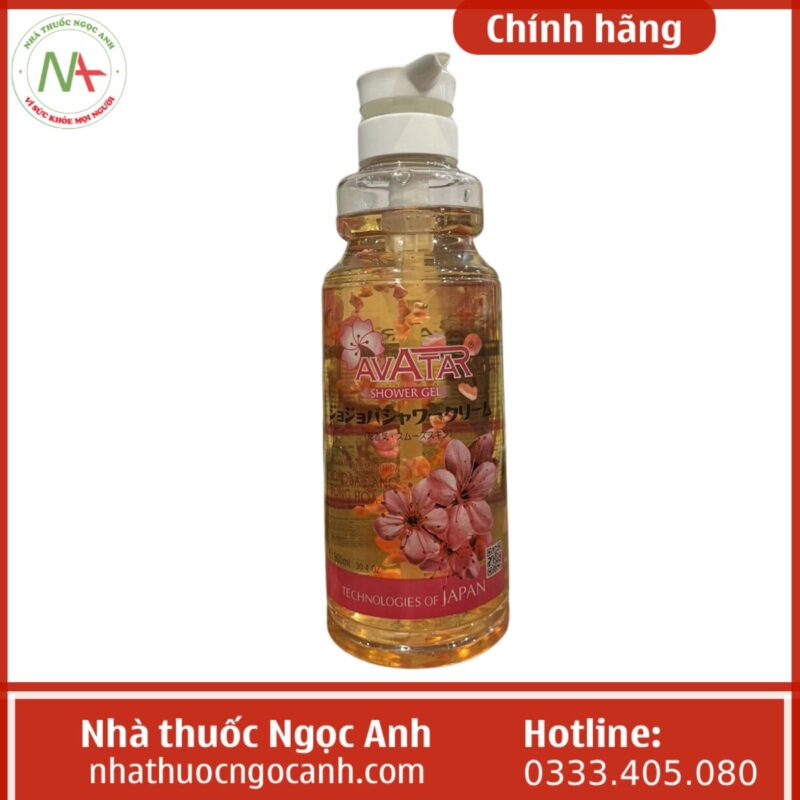 Sữa Tắm Avatar Thơm Mịn Da Jojoba Bông Hoa giá bao nhiêu, mua ở đâu?