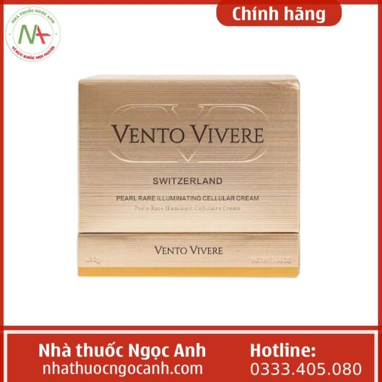 Kem dưỡng Vento Vivere Pearl Rare có tốt không, giá bao nhiêu, mua ở đâu?