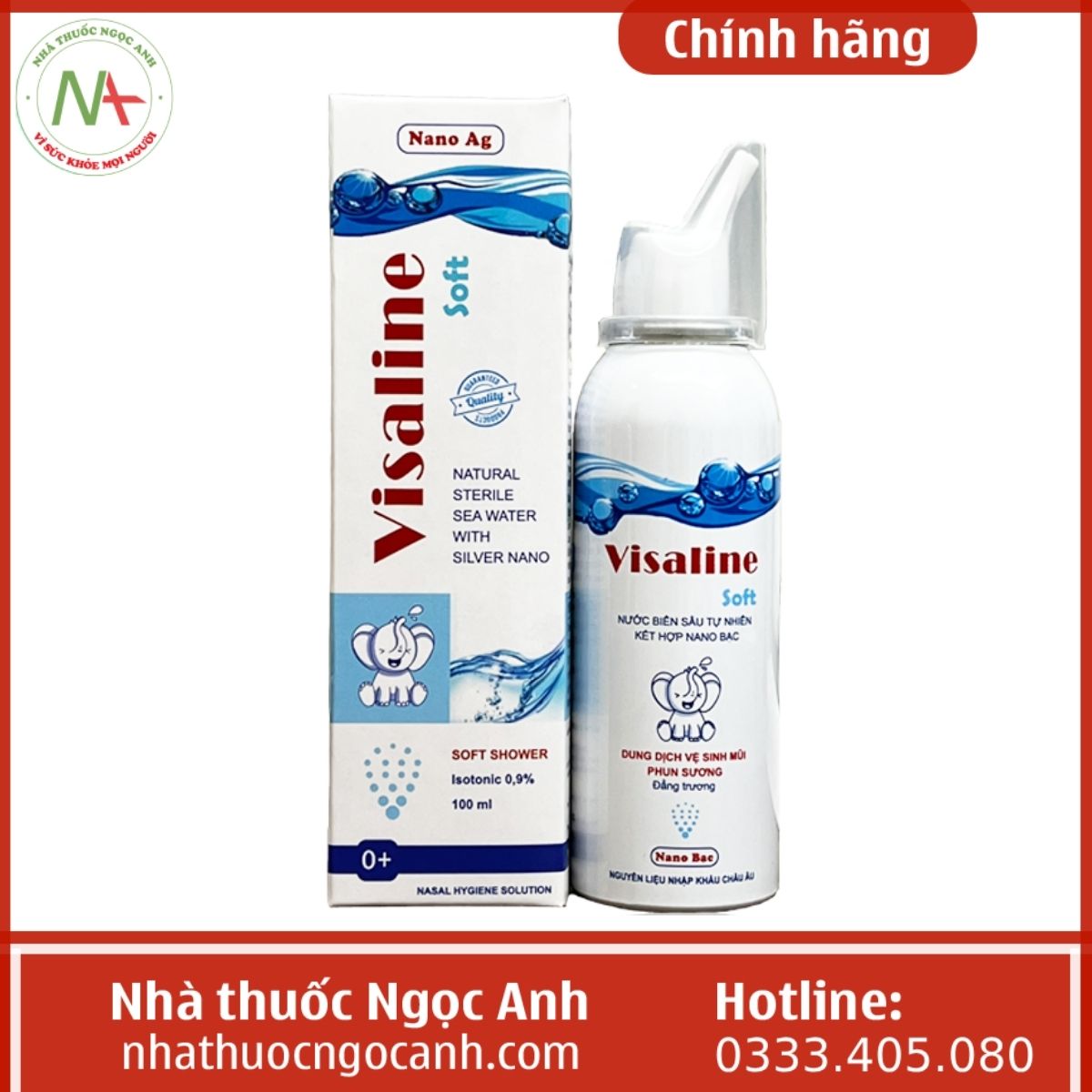 Thuốc xịt mũi Visaline Soft có tốt không, giá bao nhiêu, mua ở đâu?