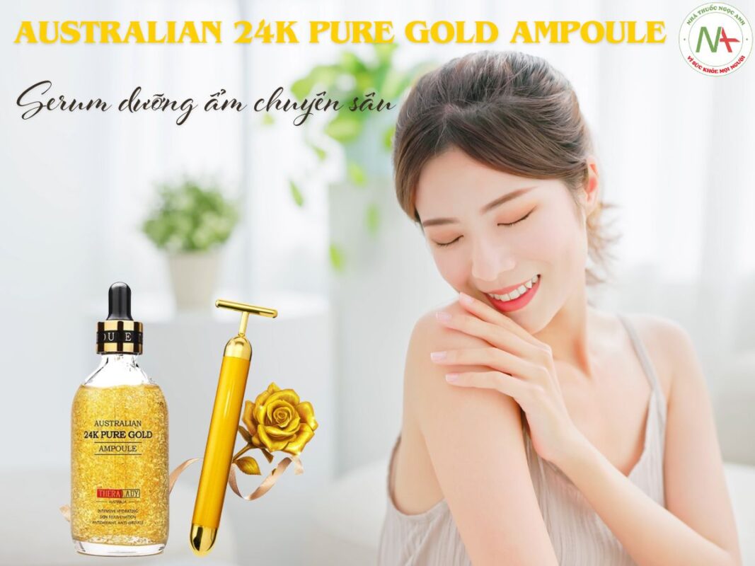 Serum vàng Australian 24k Pure Gold Ampoule công dụng, giá bao nhiêu ...