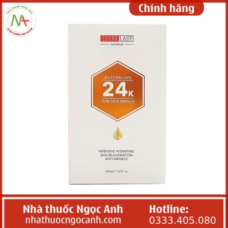 Serum vàng Australian 24k Pure Gold Ampoule công dụng, giá bao nhiêu ...