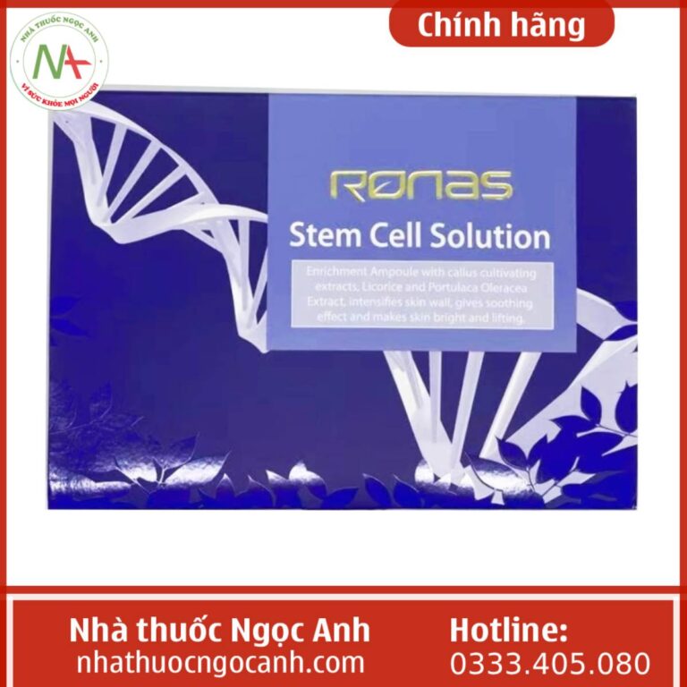 Tế bào gốc Ronas Stem Cell Solution giá bao nhiêu? mua ở đâu