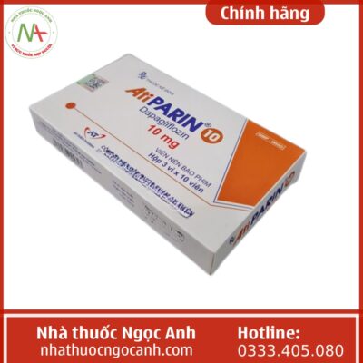 Thuốc Atiparin 10mg là thuốc gì, có tác dụng gì, giá bao nhiêu, mua ở đâu?