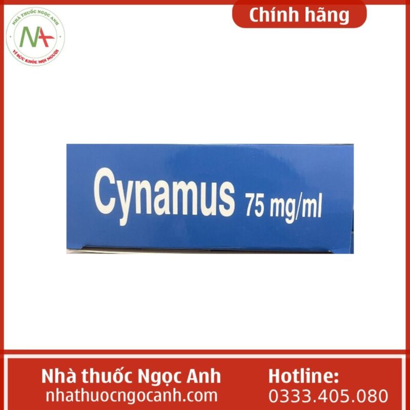 Thuốc long đờm Cynamus 75mg/ml giá bao nhiêu, có phải kháng sinh không?