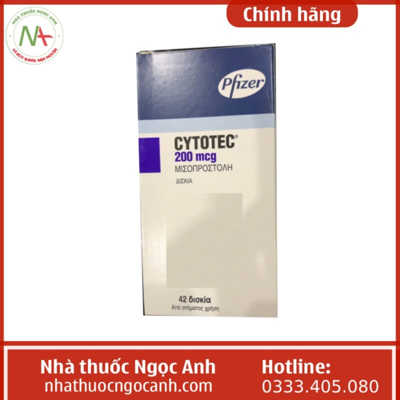 Thuốc Cytotec 200mcg là thuốc gì, giá bao nhiêu, cách dùng?