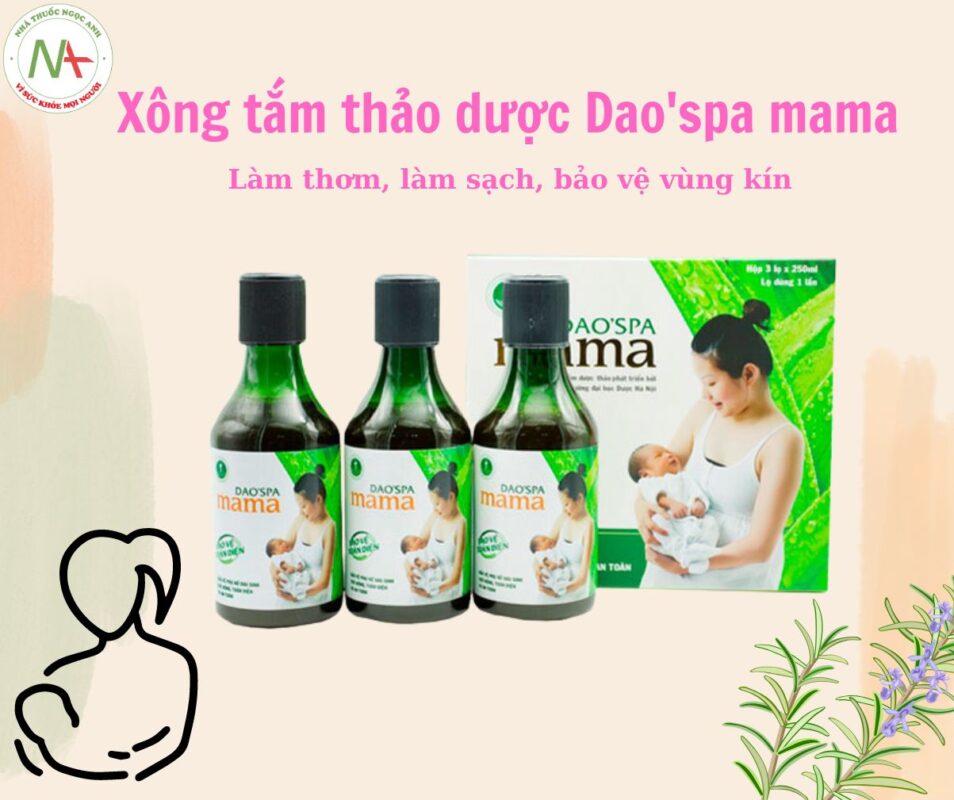 Xông tắm thảo dược Dao'spa mama có tác dụng gì, review, giá bao nhiêu?