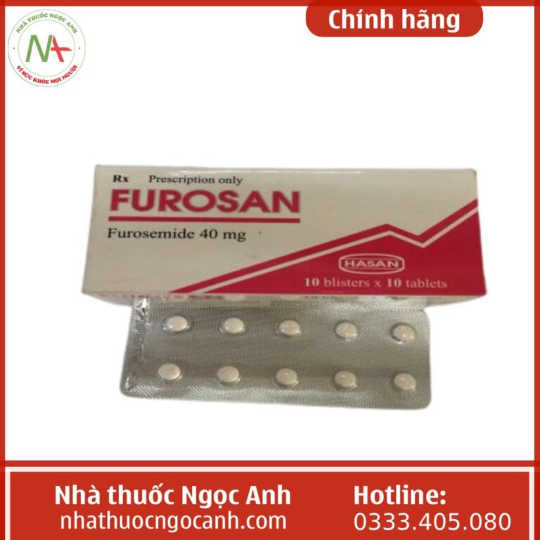 Thuốc Furosan 40mg có tác dụng gì, giá bao nhiêu, mua ở đâu?