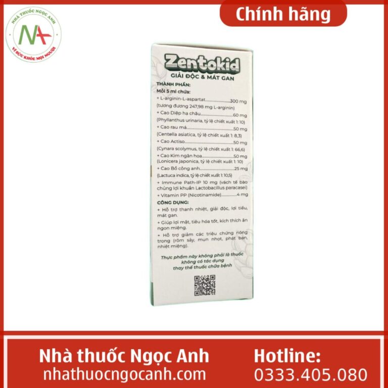 Zentokid Giải Độc & Mát Gan giúp mát gan, kích thích ăn ngon miệng, tốt ...