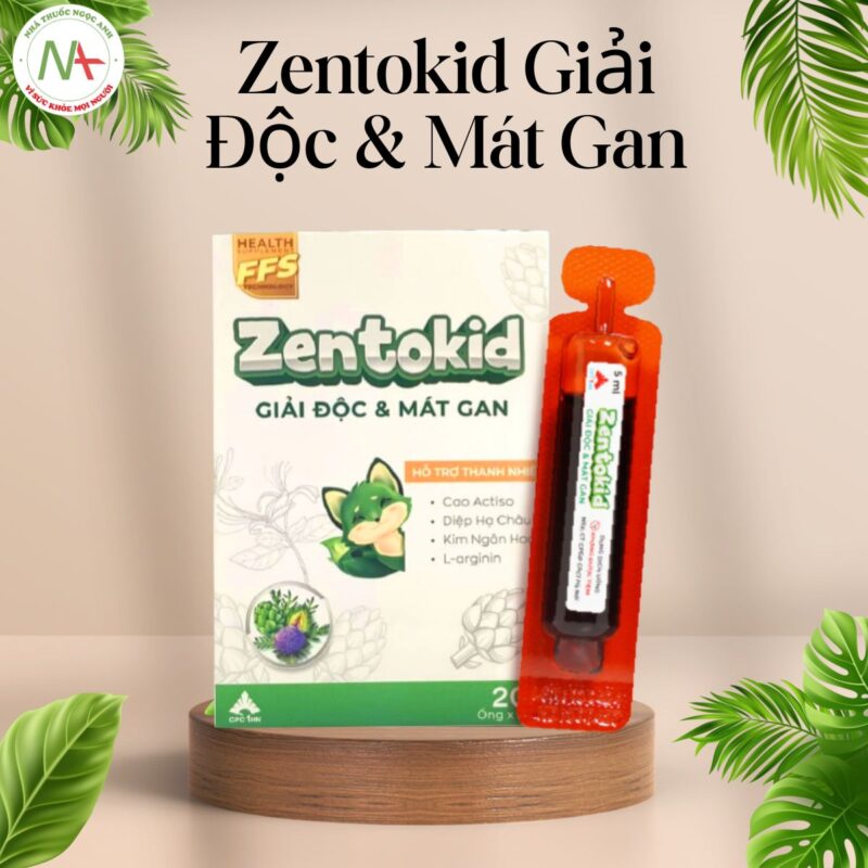 Zentokid Giải Độc & Mát Gan giúp mát gan, kích thích ăn ngon miệng, tốt ...