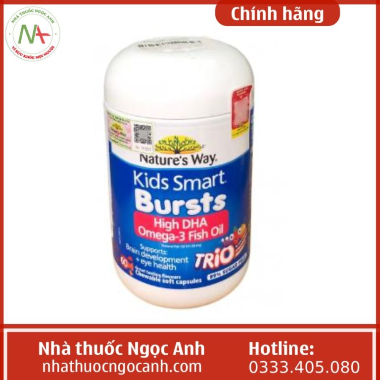 Thuốc Nature's Way Kids Smart High DHA Omega 3 Fish Oil Trio là gì, giá ...