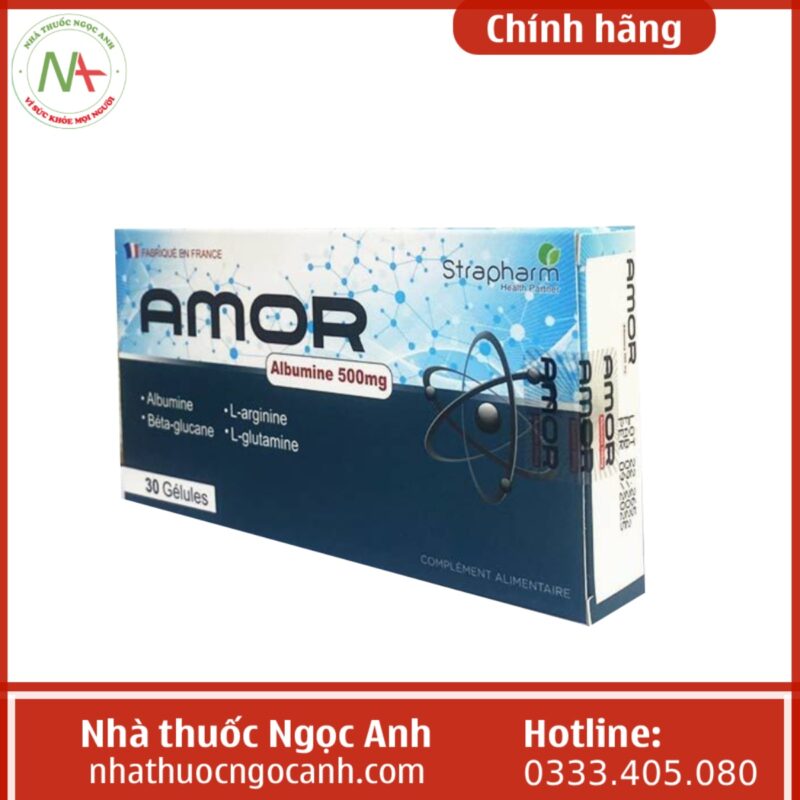 Amor Strapharm có tốt không, có tác dụng gì, giá bao nhiêu, mua ở đâu?
