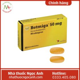 Thuốc Betmiga 50mg là thuốc gì, có tác dụng gì, giá bao nhiêu, mua ở đâu?