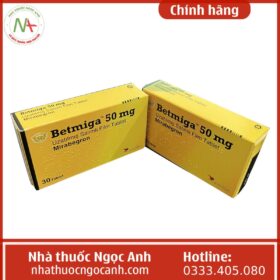 Thuốc Betmiga 50mg là thuốc gì, có tác dụng gì, giá bao nhiêu, mua ở đâu?