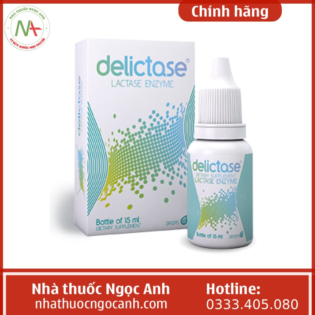 Men tiêu hóa Delictase - Không còn nỗi lo bất dung nạp lactose