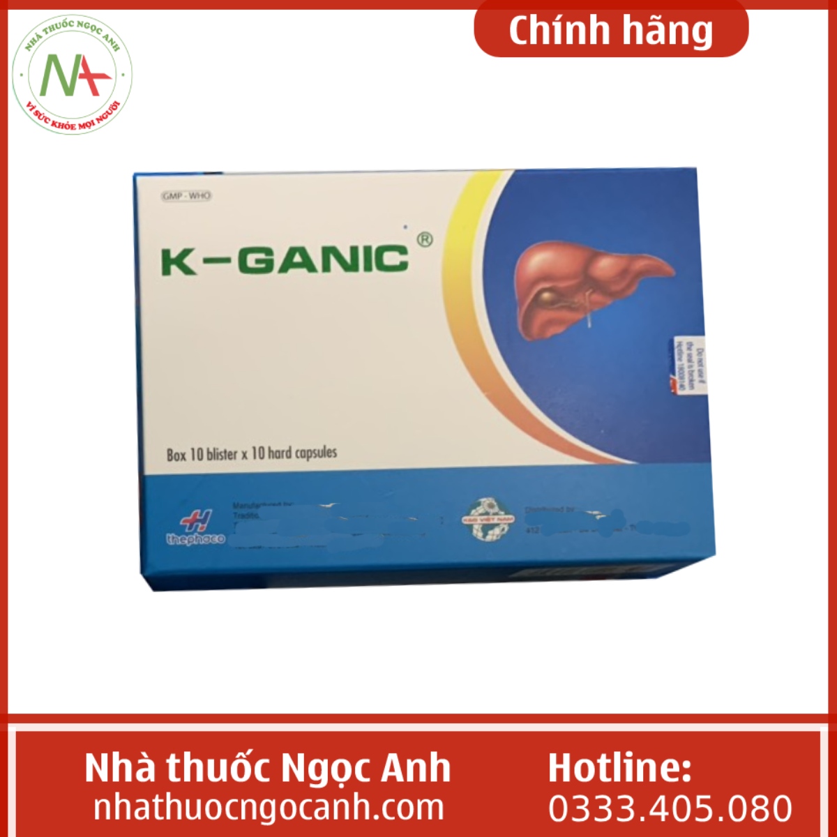 Thuốc K-Ganic là thuốc gì, có tác dụng gì, giá bao nhiêu, mua ở đâu?