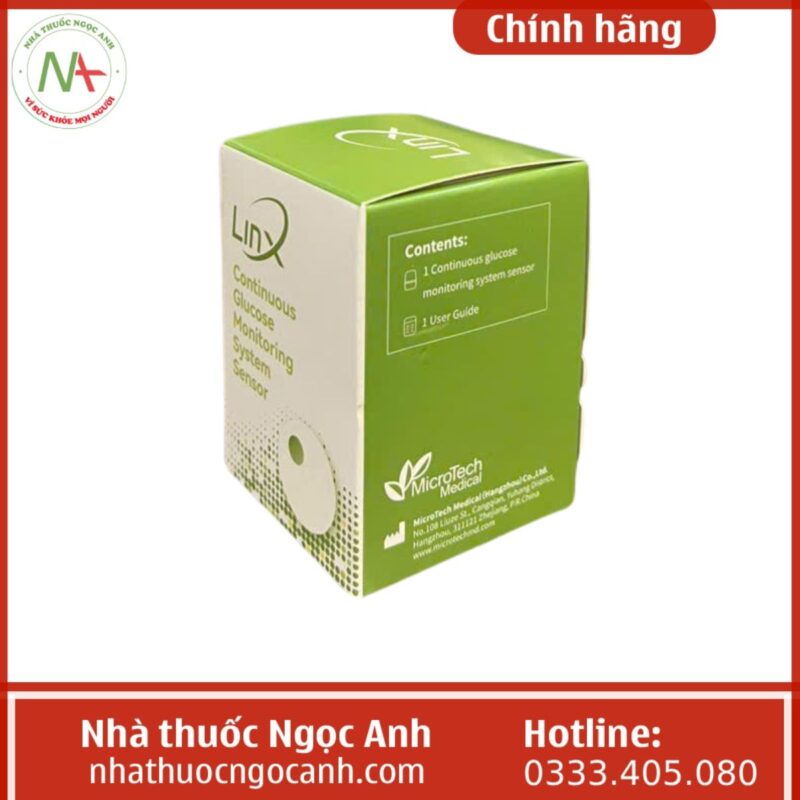 LinX Continuous Glucose Monitoring System Sensor-Thiết bị theo dõi ...