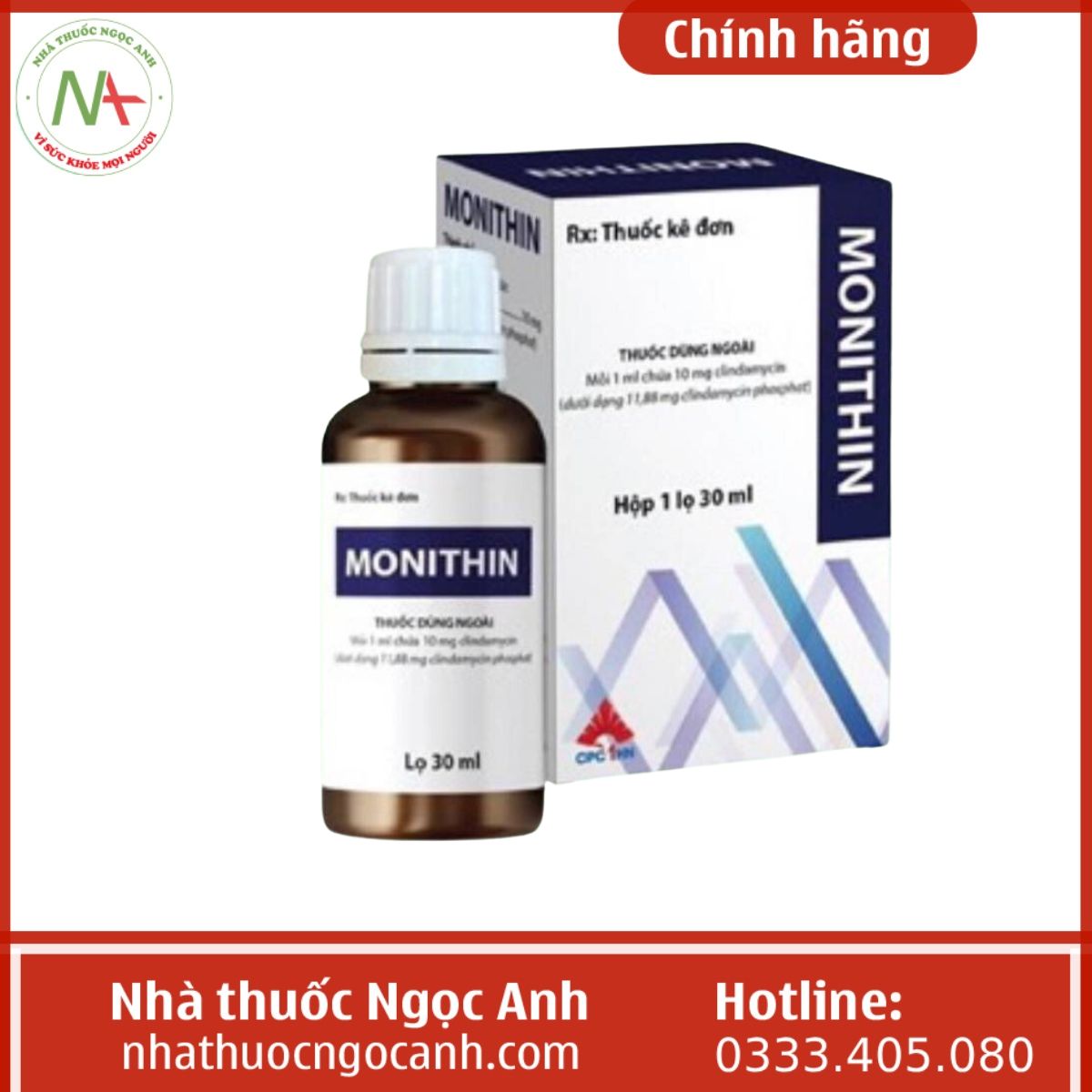 Thuốc Monithin 30ml có công dụng gì, giá bao nhiêu, cách sử dụng?