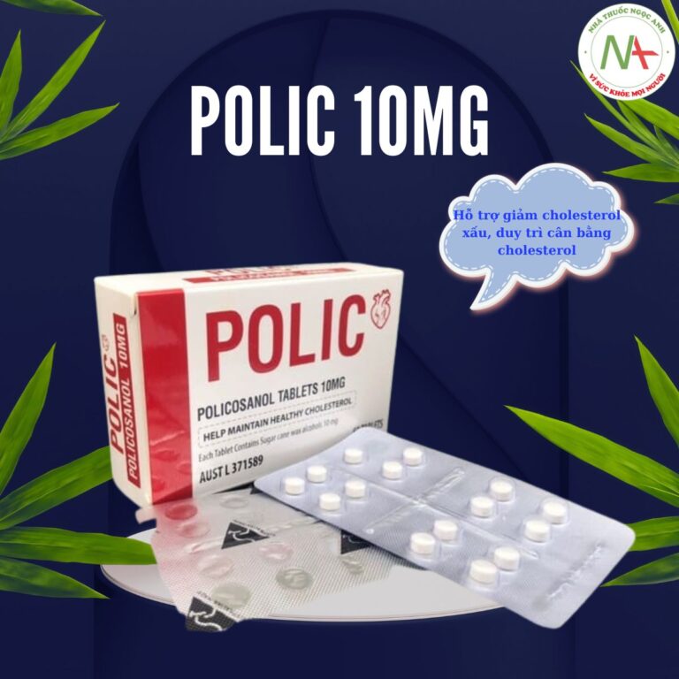 Viên uống Polic 10mg có tác dụng gì, có tốt không, giá bao nhiêu, mua ở ...